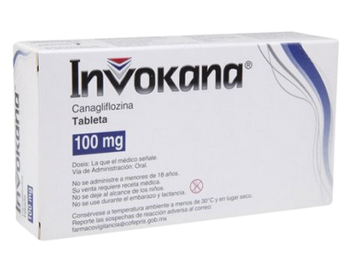 Buy Invokana® 100mg Tablets online: For Type 2 Diabetes Mellitus ...